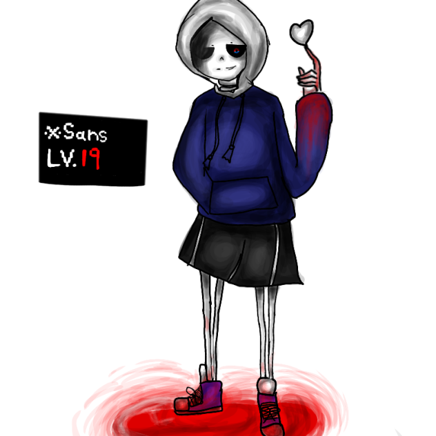 머더샌즈(Murder Sans) - ibisPaint