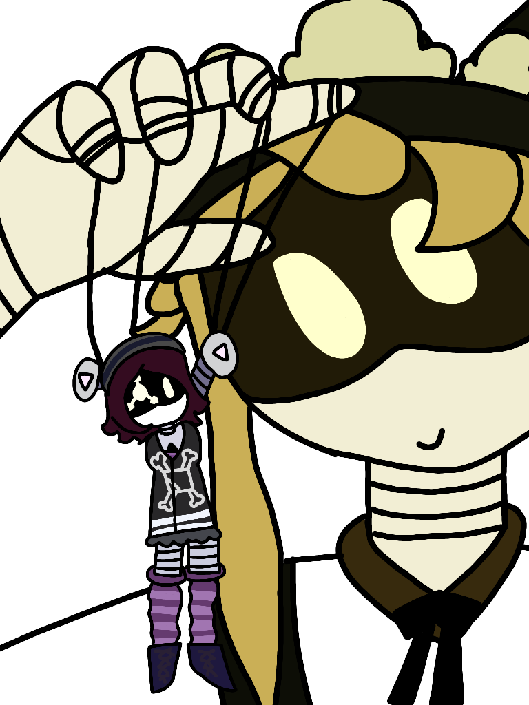 My first attempt of drawing Murder Drone - ibisPaint