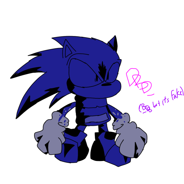 EXE (faker) minus fnf - ibisPaint