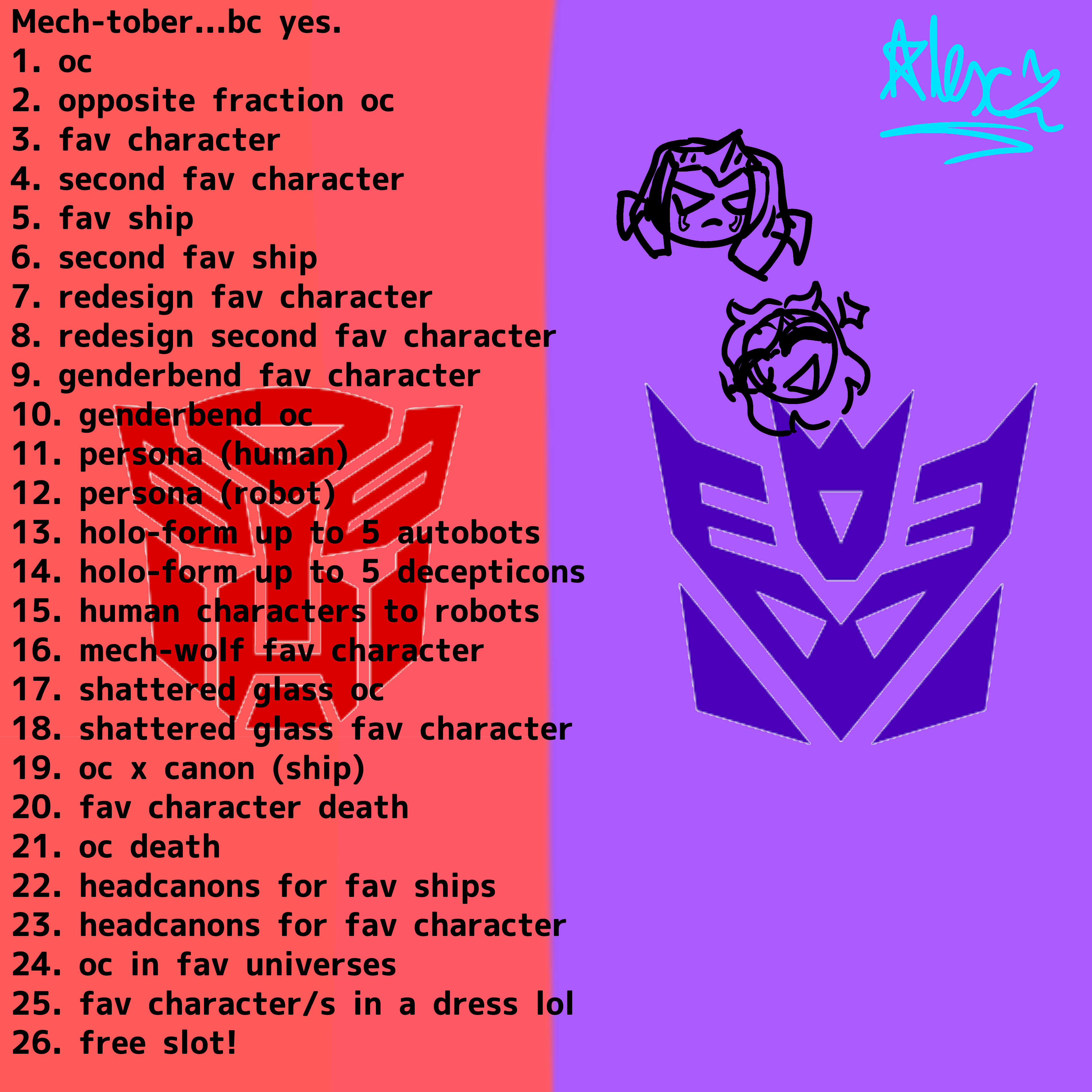 Mech-tober 2023! - ibisPaint