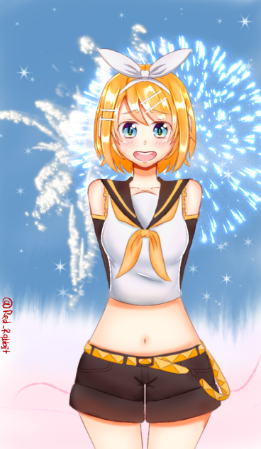 kagamine rin - ibisPaint
