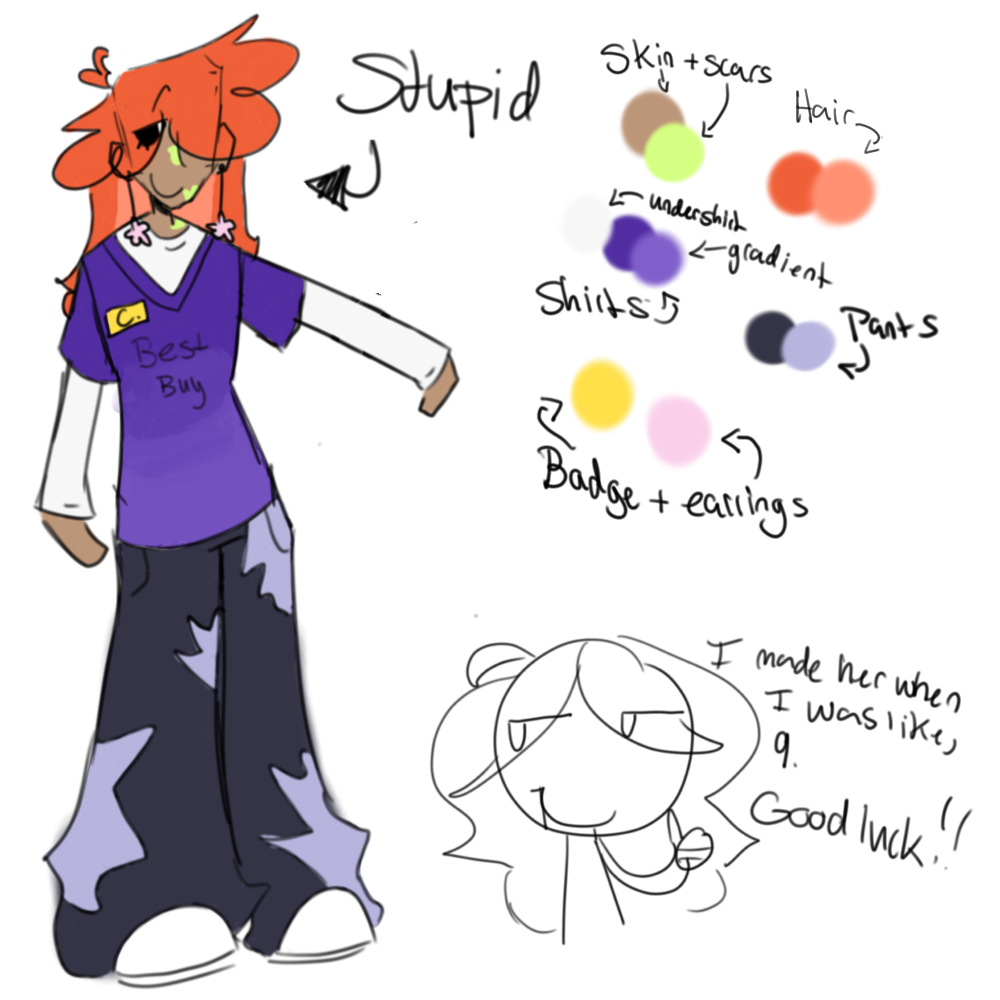 one of my freaky ocs - ibisPaint