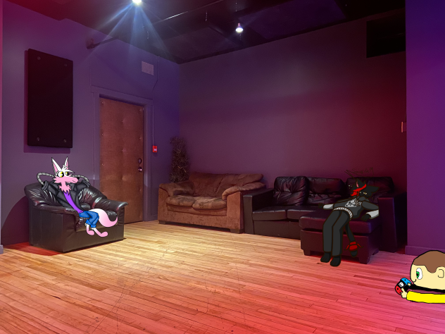 everyone in the living room collab - ibisPaint