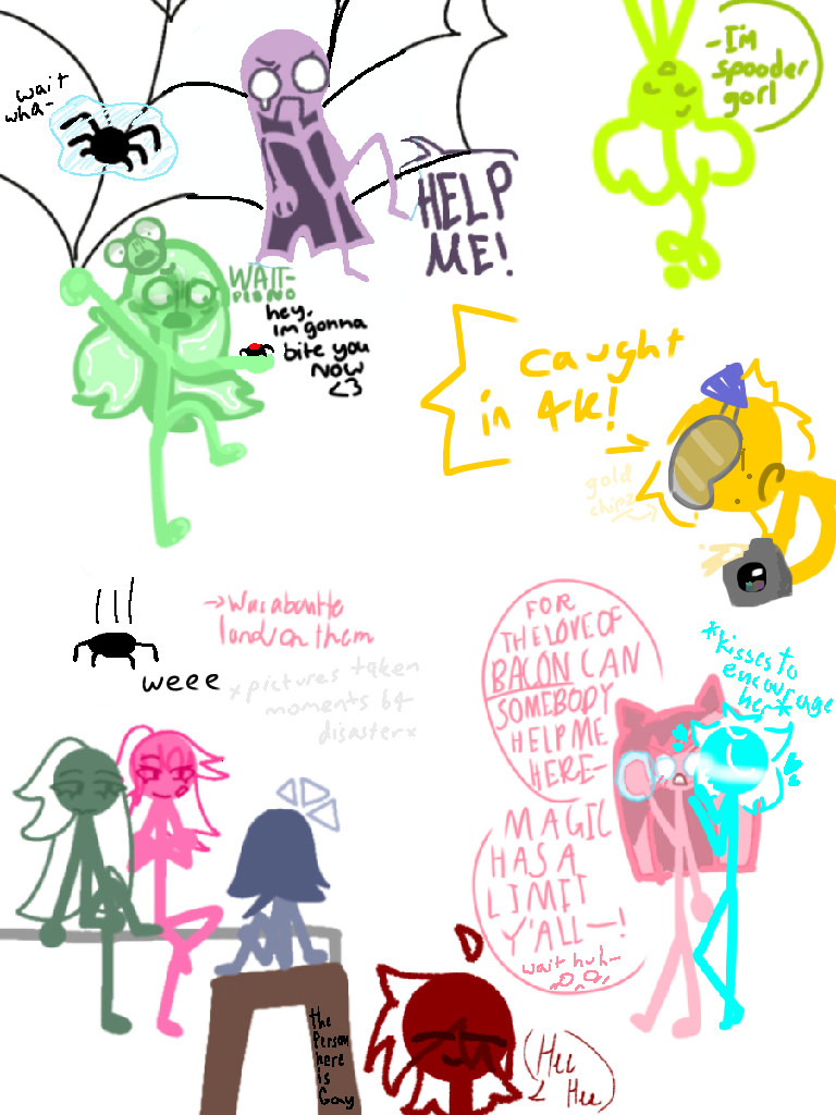 Stickman collab - ibisPaint