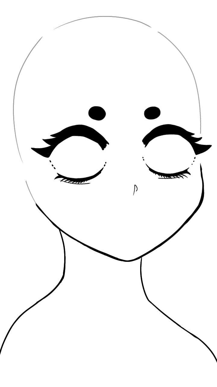 Test#1 anime base - ibisPaint