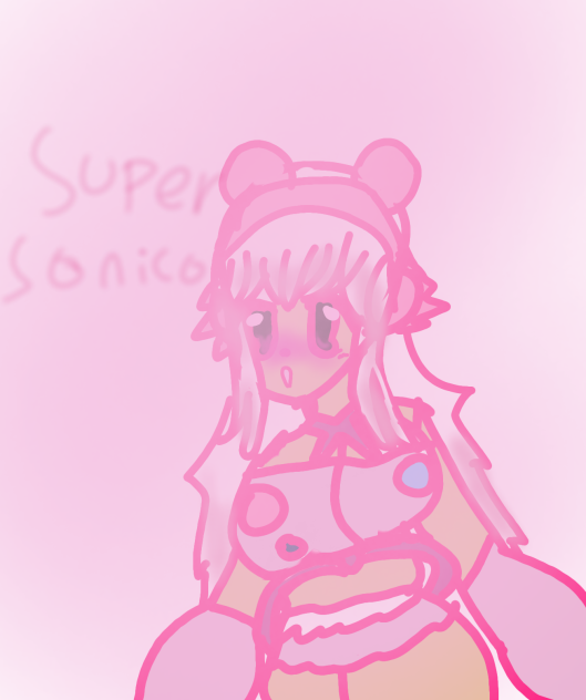 Super Sonico - ibisPaint