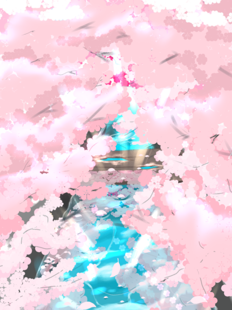 cherry blossom - ibisPaint