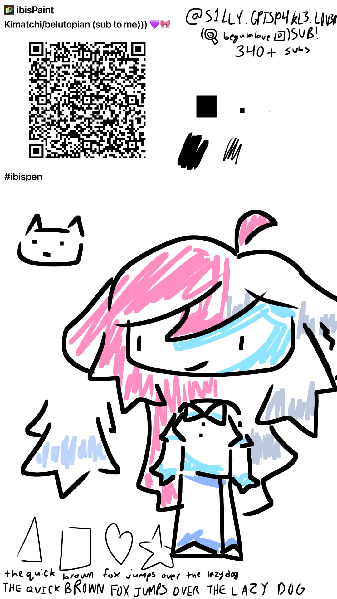 sub to @S1LLY.GPTSP4KL3.L0V3R on yt so - ibisPaint