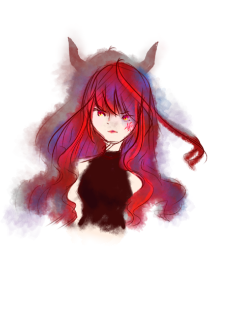 Red Lady - ibisPaint
