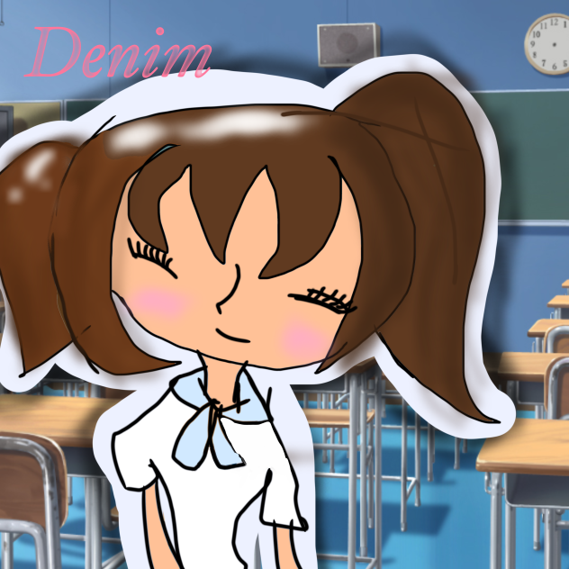 Girl in School - ibisPaint