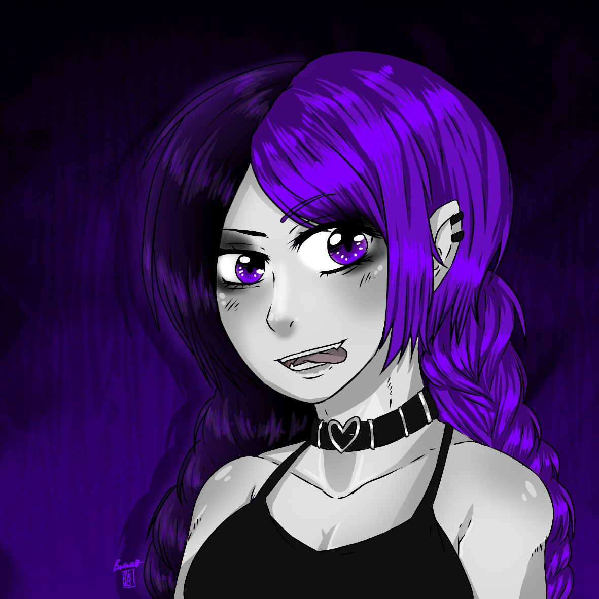 gothic girl - ibisPaint