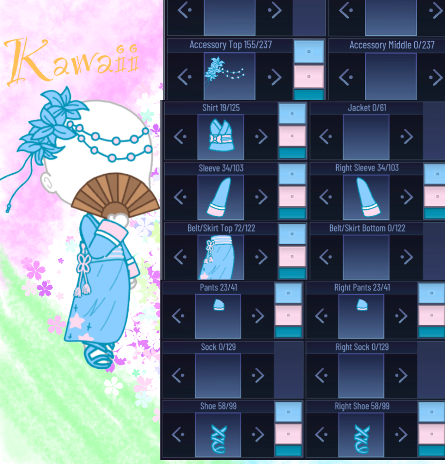 Kimono for gacha club - ibisPaint