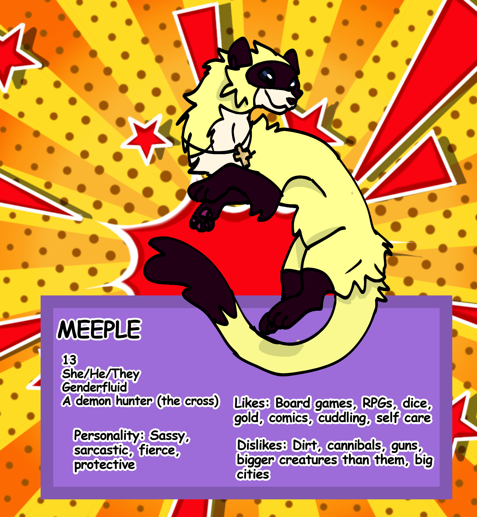 Based off my plushie - ibisPaint