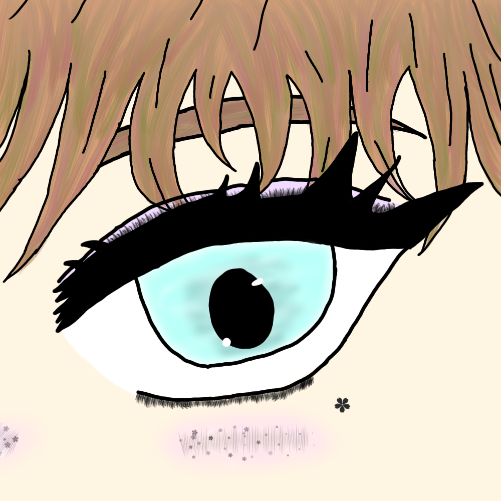 close up eye - ibisPaint