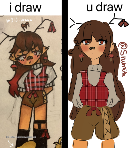 I draw u draw - ibisPaint