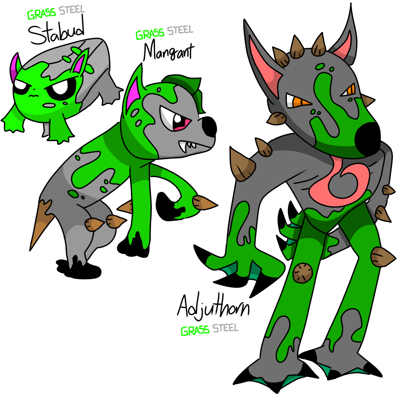 Stabud, Mangant, Adjuthorn - ibisPaint