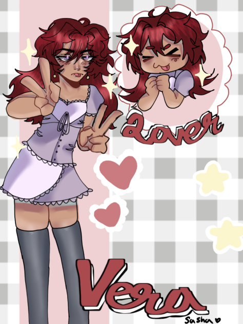 Vera (my OC) - ibisPaint