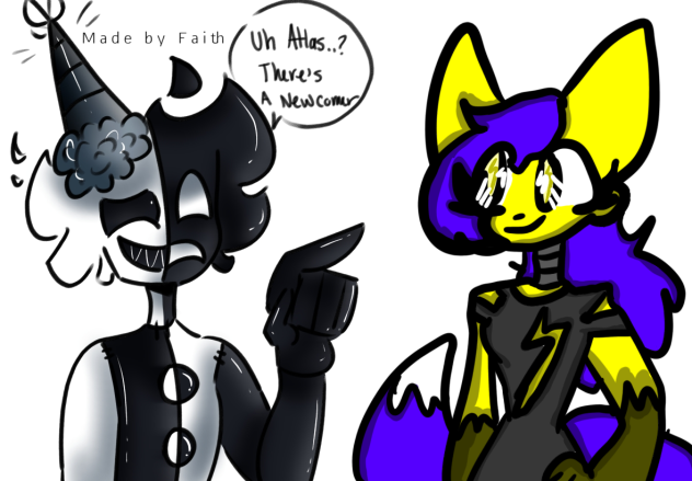 fnaf collab - ibisPaint