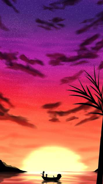 Sunset - ibisPaint