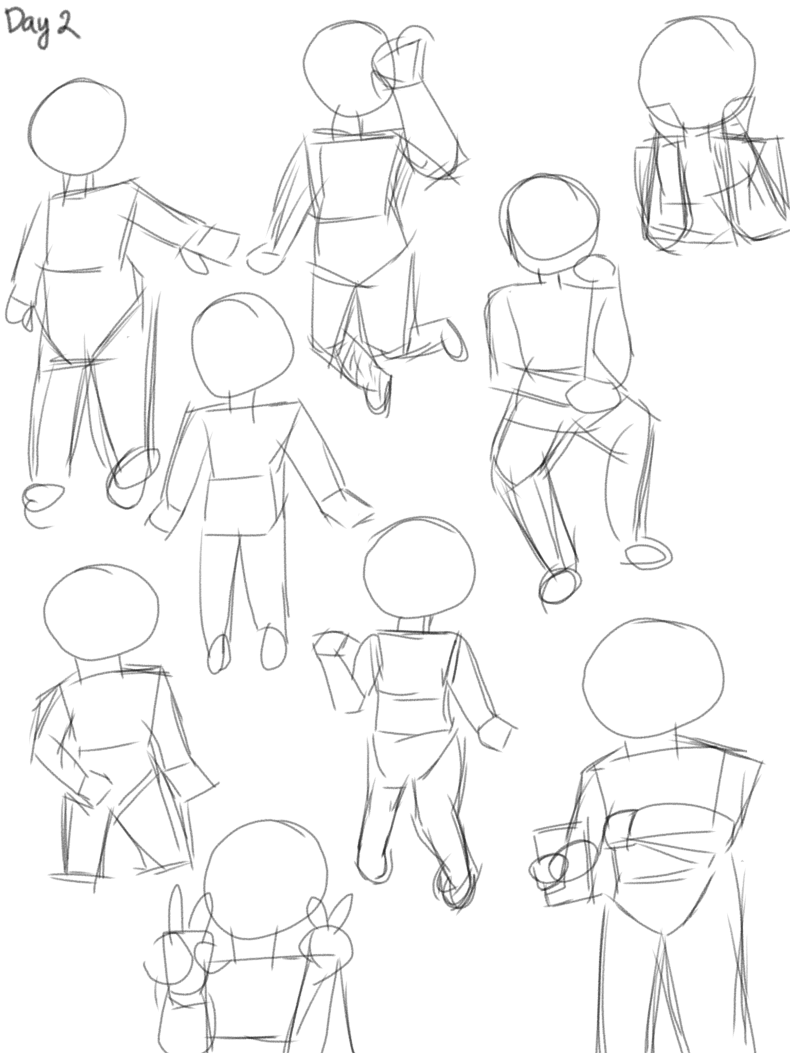 challenge (maybe) day 2-gesture - ibisPaint