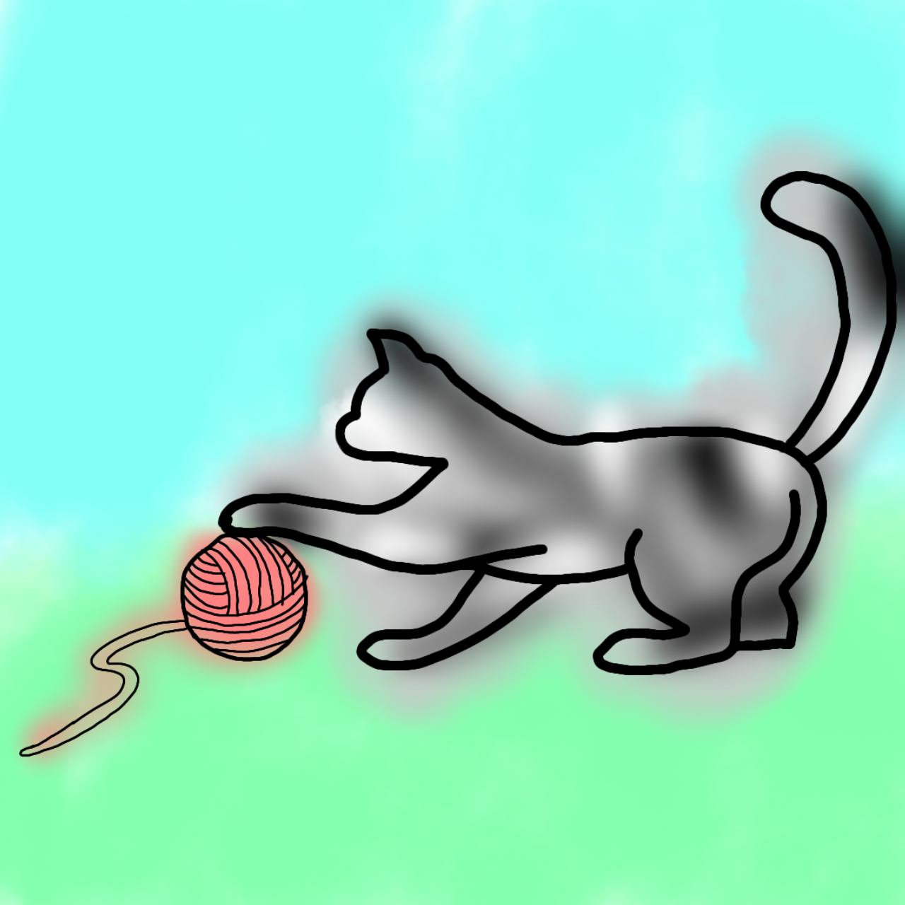 inktober day 18 string - ibisPaint