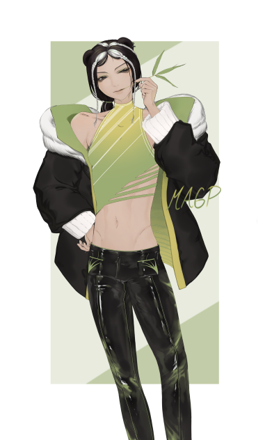 OC Ref panda - ibisPaint