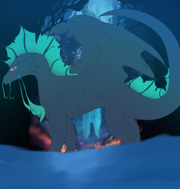 Water dragon - ibisPaint