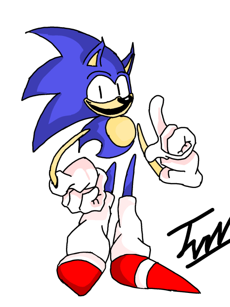 rewrite sonic - ibisPaint