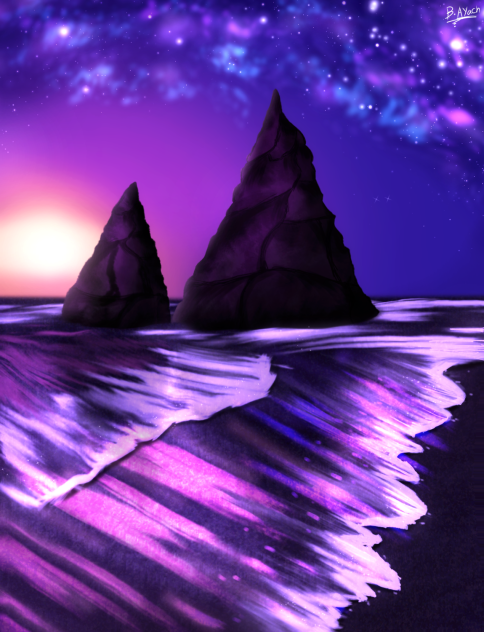 Landscape practice - ibisPaint