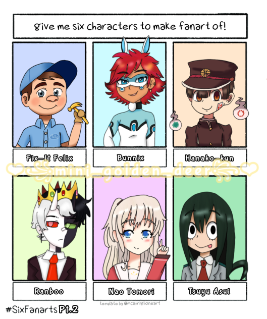 Mini’s 6 Fanarts pt.2! - ibisPaint