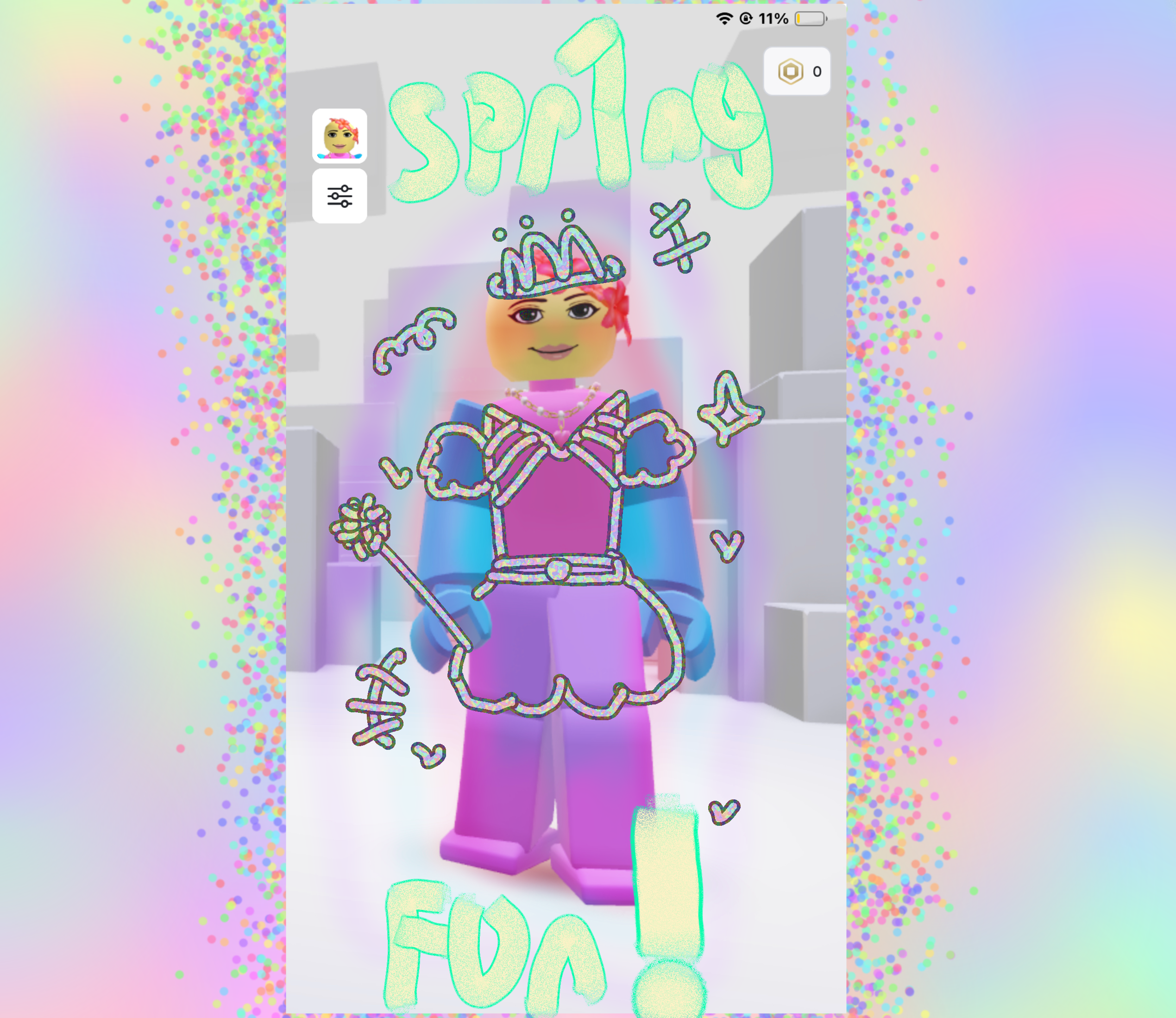 my roblox oc! - ibisPaint