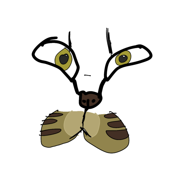 caracal floppa face - ibisPaint