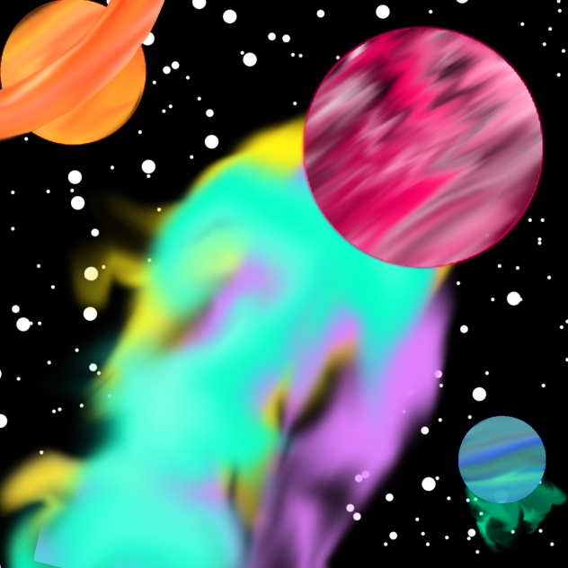 La galaxia - ibisPaint