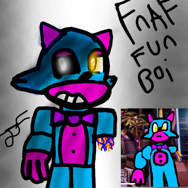Fnaf fun boi speed art - ibisPaint