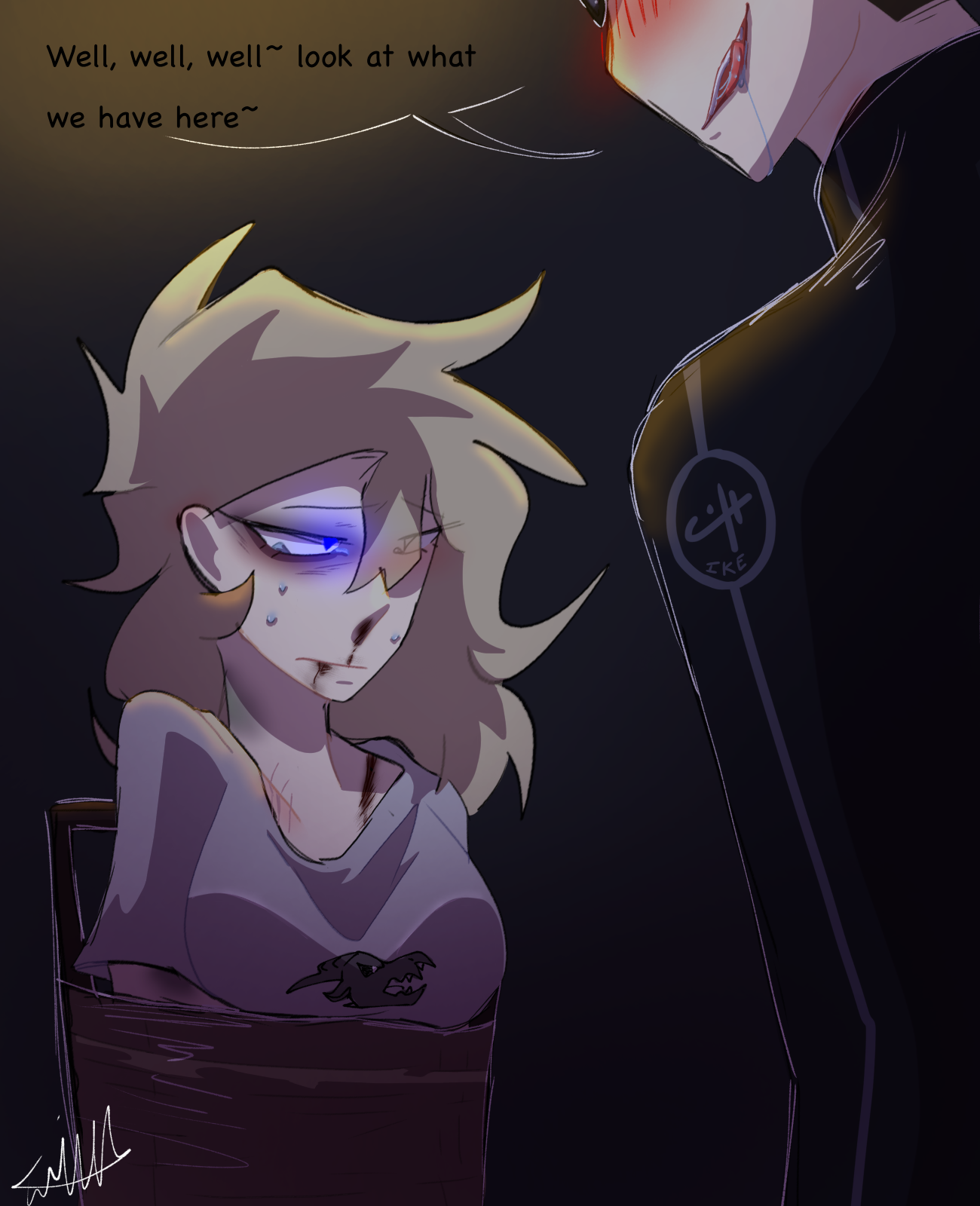 Bloodtober- Day1 - kidnapped - ibisPaint