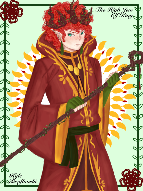 Elf King Kyle - ibisPaint