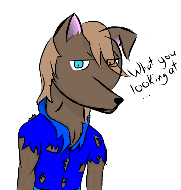 werewolf speed drawing - ibisPaint