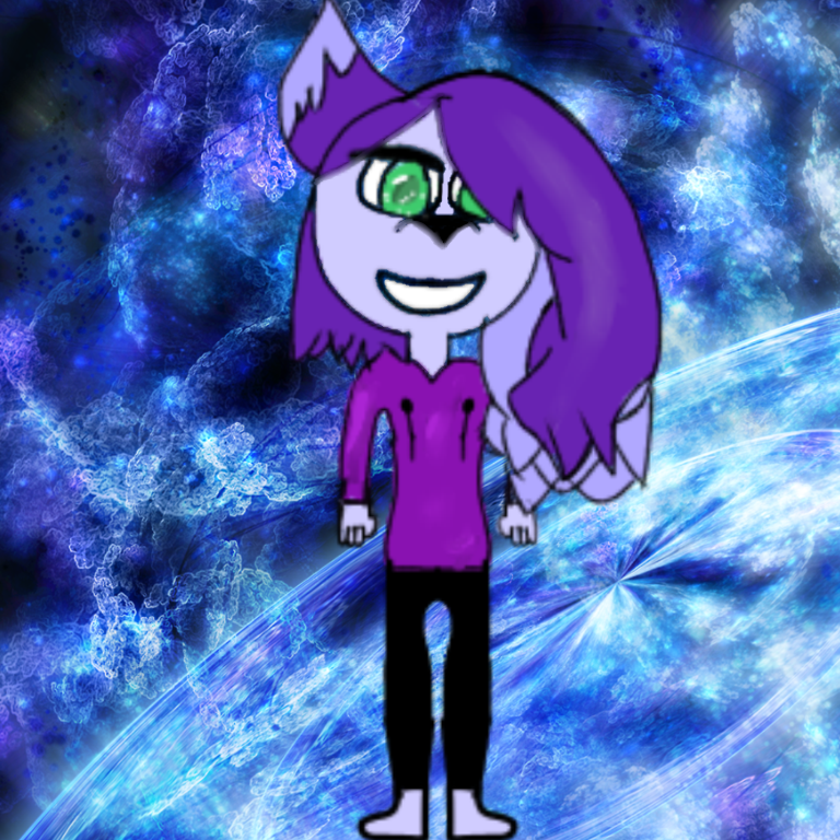 Galaxy wolf (debut to Christine carels) - ibisPaint