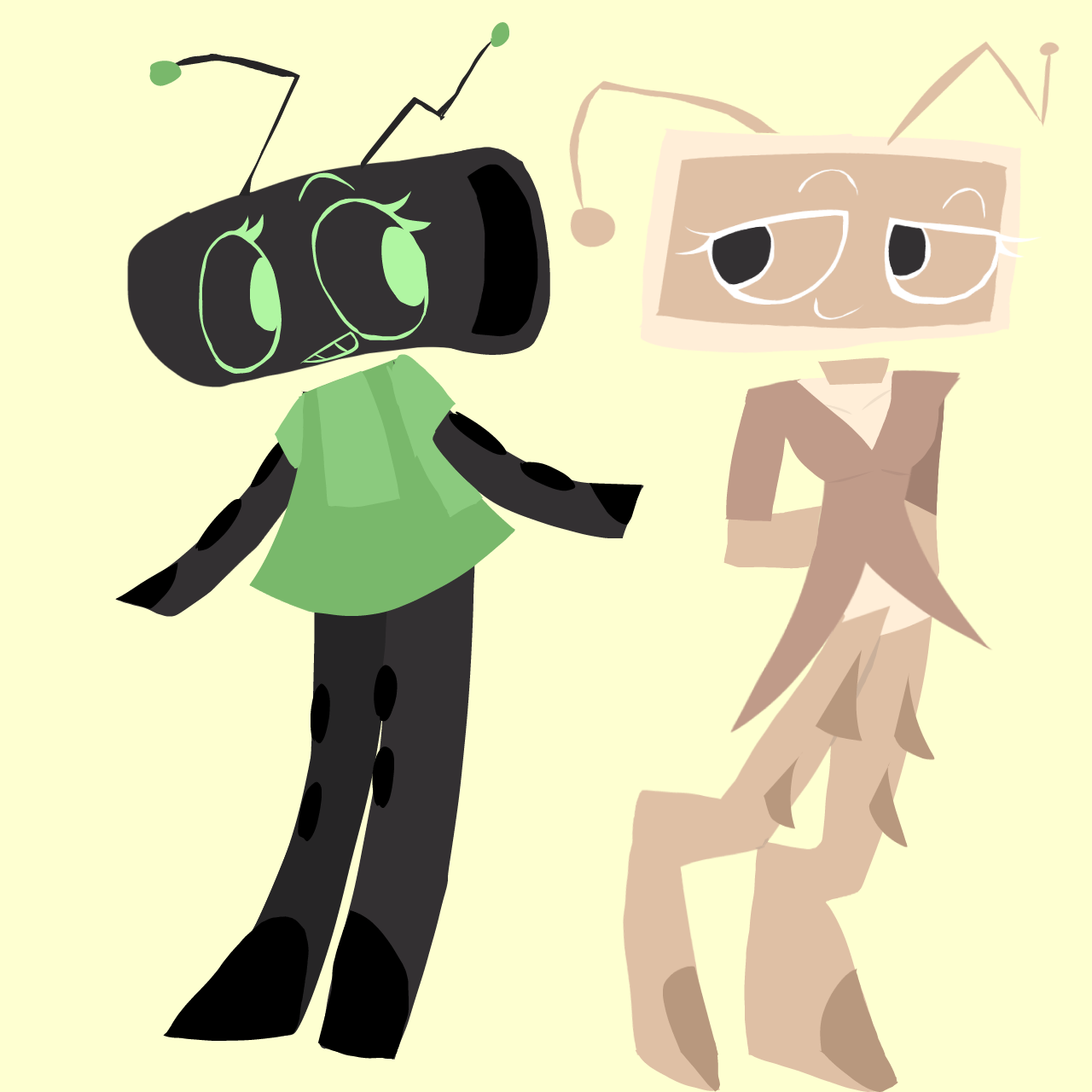VEE AND SHELLY SWAP - ibisPaint