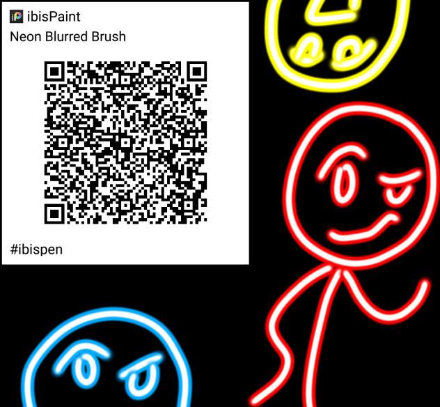 Neon brush - ibisPaint
