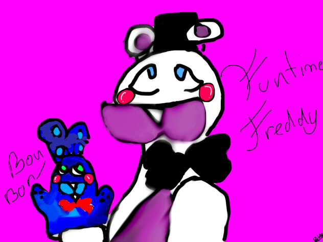 Funtime Freddy and Bon Bon - ibisPaint