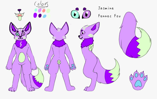 Jasmine the Fennec! - ibisPaint