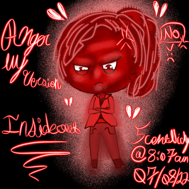 Anger... My Version - ibisPaint