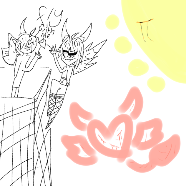 devil 😈 love - ibisPaint