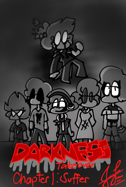 Darkness Takeover Chapter 1 - ibisPaint