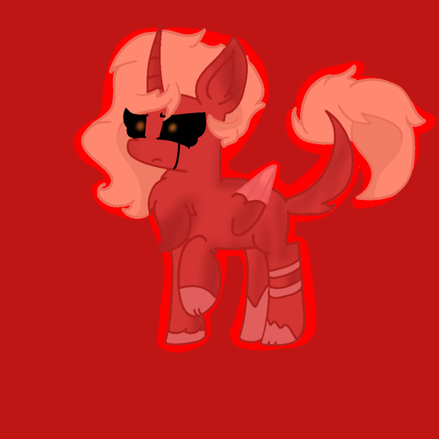 Red Alicorn - ibisPaint