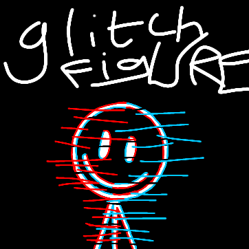 Glitch figure - ibisPaint