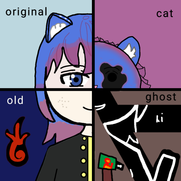 4 different styles wendy - ibisPaint