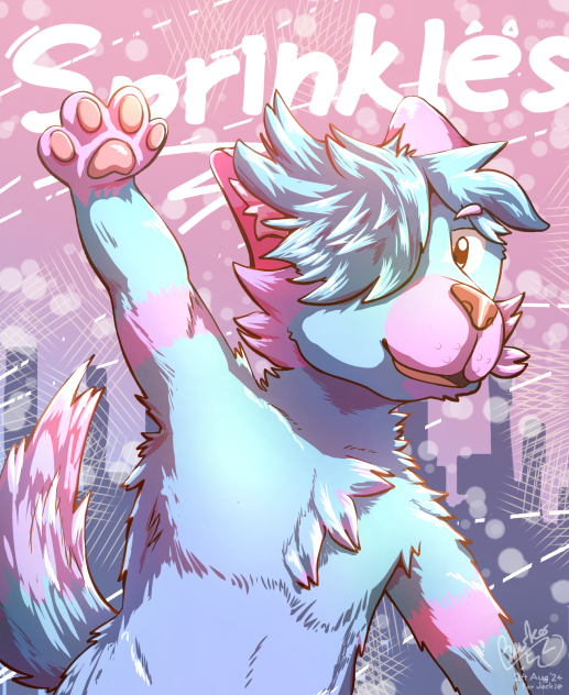 Art trade with Jackie Sprinkles! - ibisPaint