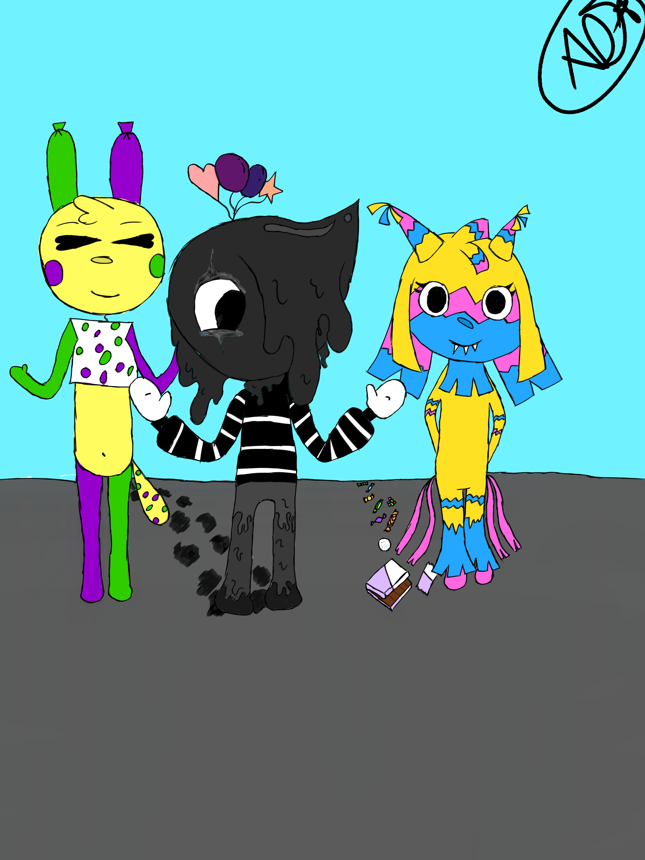 Circus trio - ibisPaint